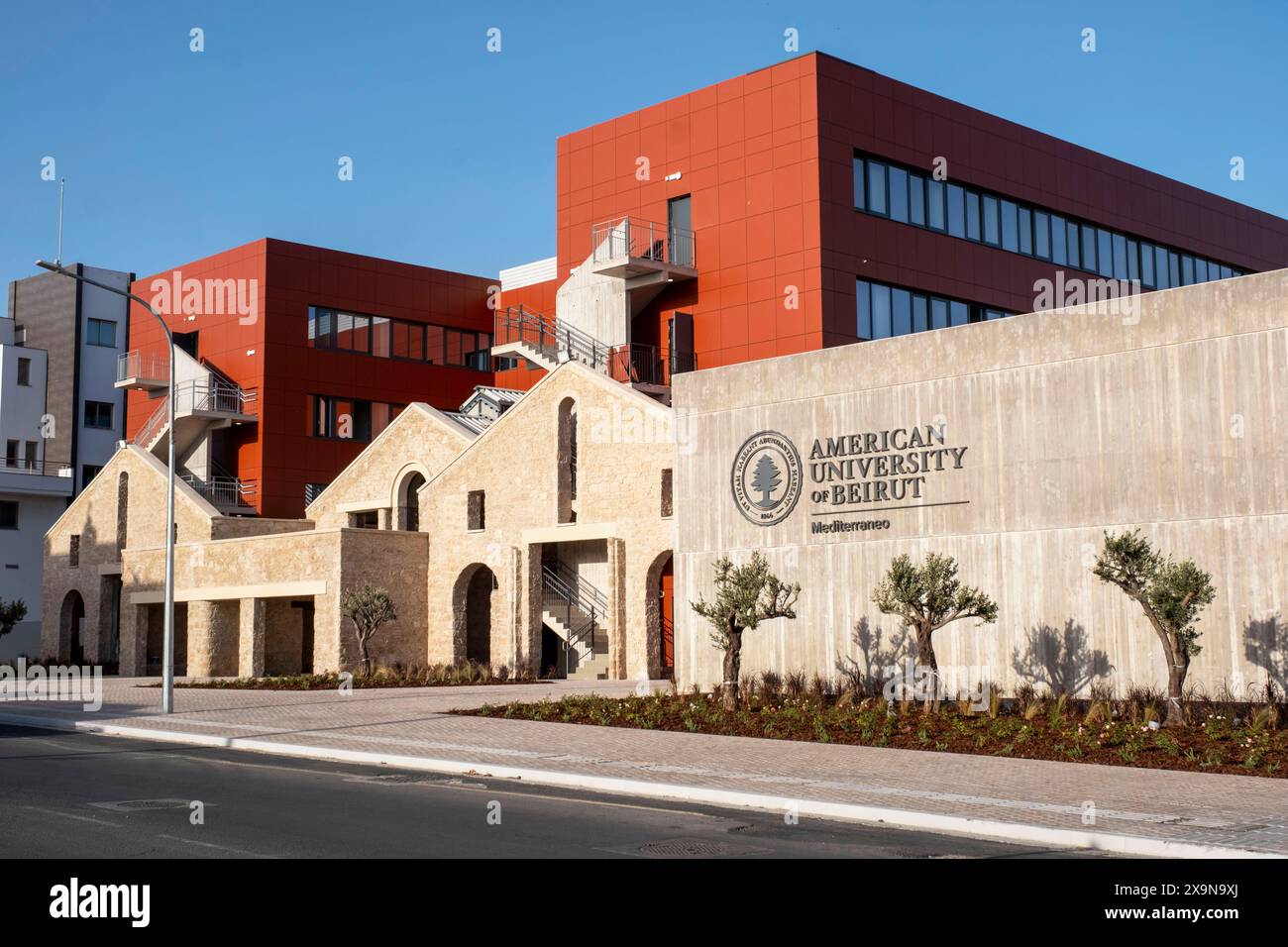 The new American University of Beirut – Mediterraneo Campus, Paphos, Republic of Cyprus Stock ...