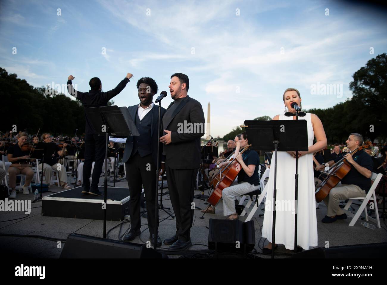 Washington DC, USA, 1st June 2024: Italian Opera artist Alvise Maria ...