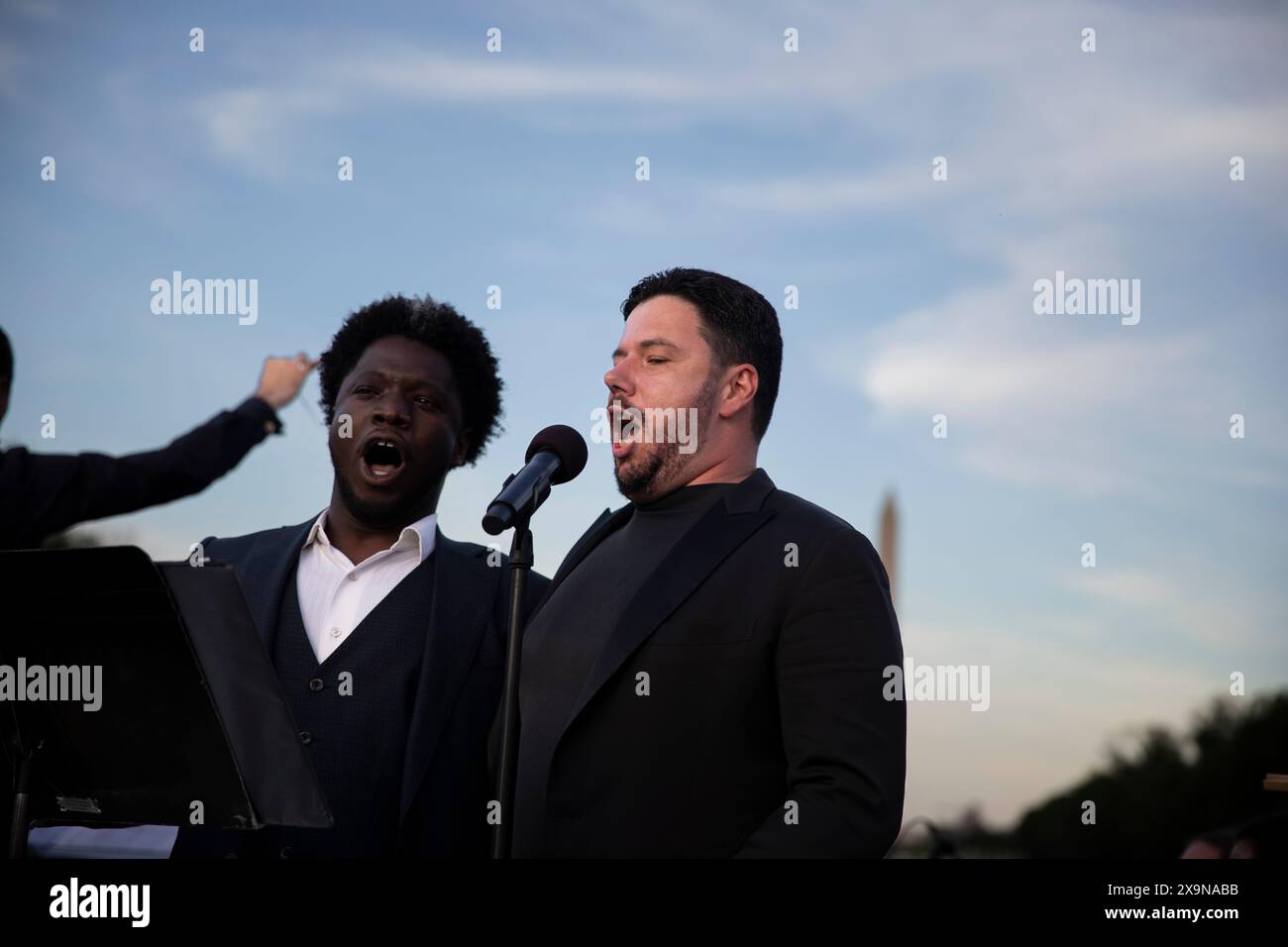 Washington DC, USA, 1st June 2024: Italian Opera artist Antonio Poli ...