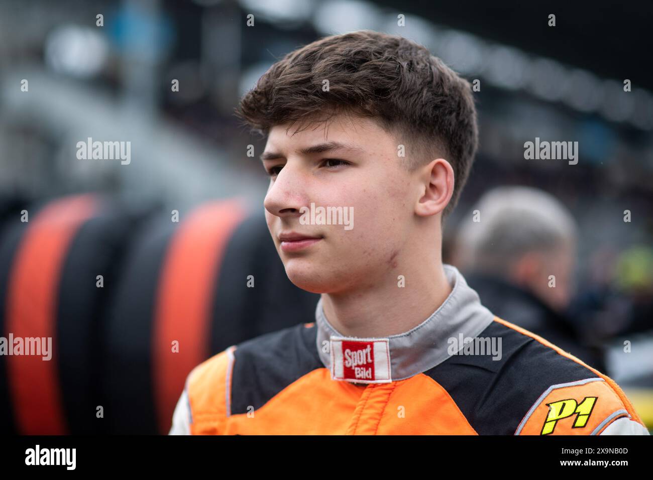 Hugo Sasse (Prosport Racing, Aston Martin Vantage AMR GT3, SP9, #17) in ...