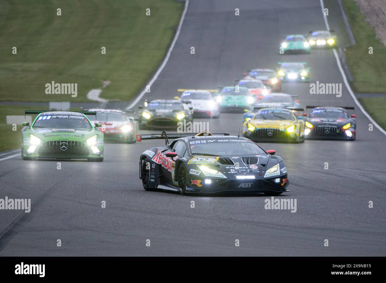 Kelvin van der Linde, Marco Mapelli, Jordan Pepper (Red Bull Team Abt ...