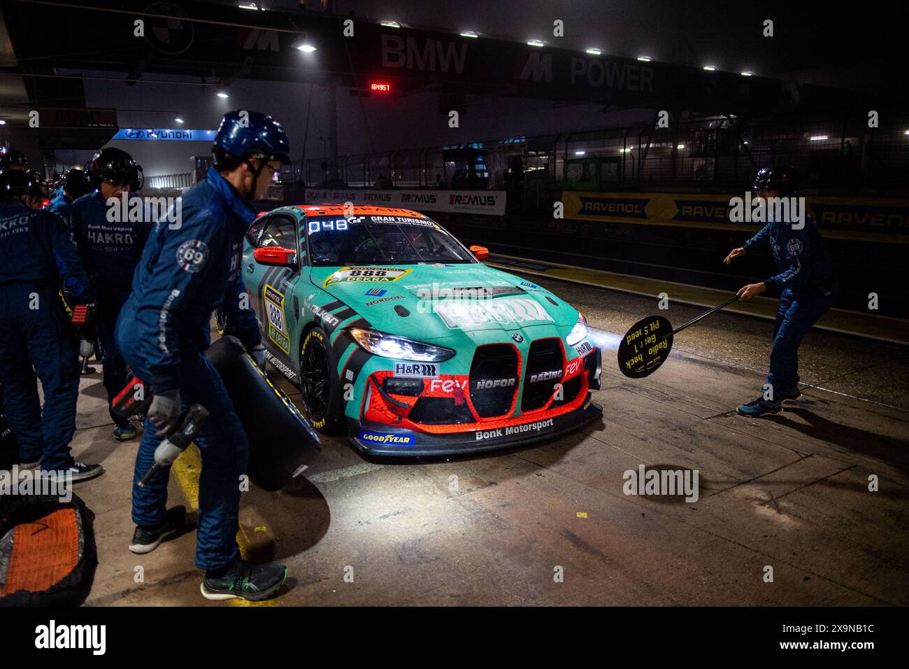 Max Partl, Michael Schrey, Martin Kroll, Joerg Weidinger (Hofor Racing ...