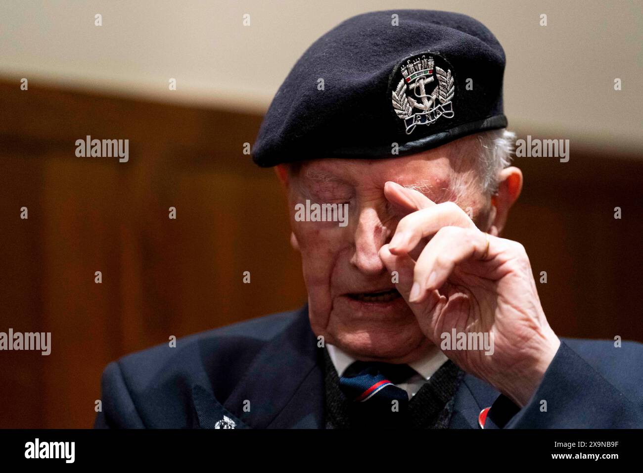 Veteran Stan Ford, 98, from Bath, an ambassador for the British ...
