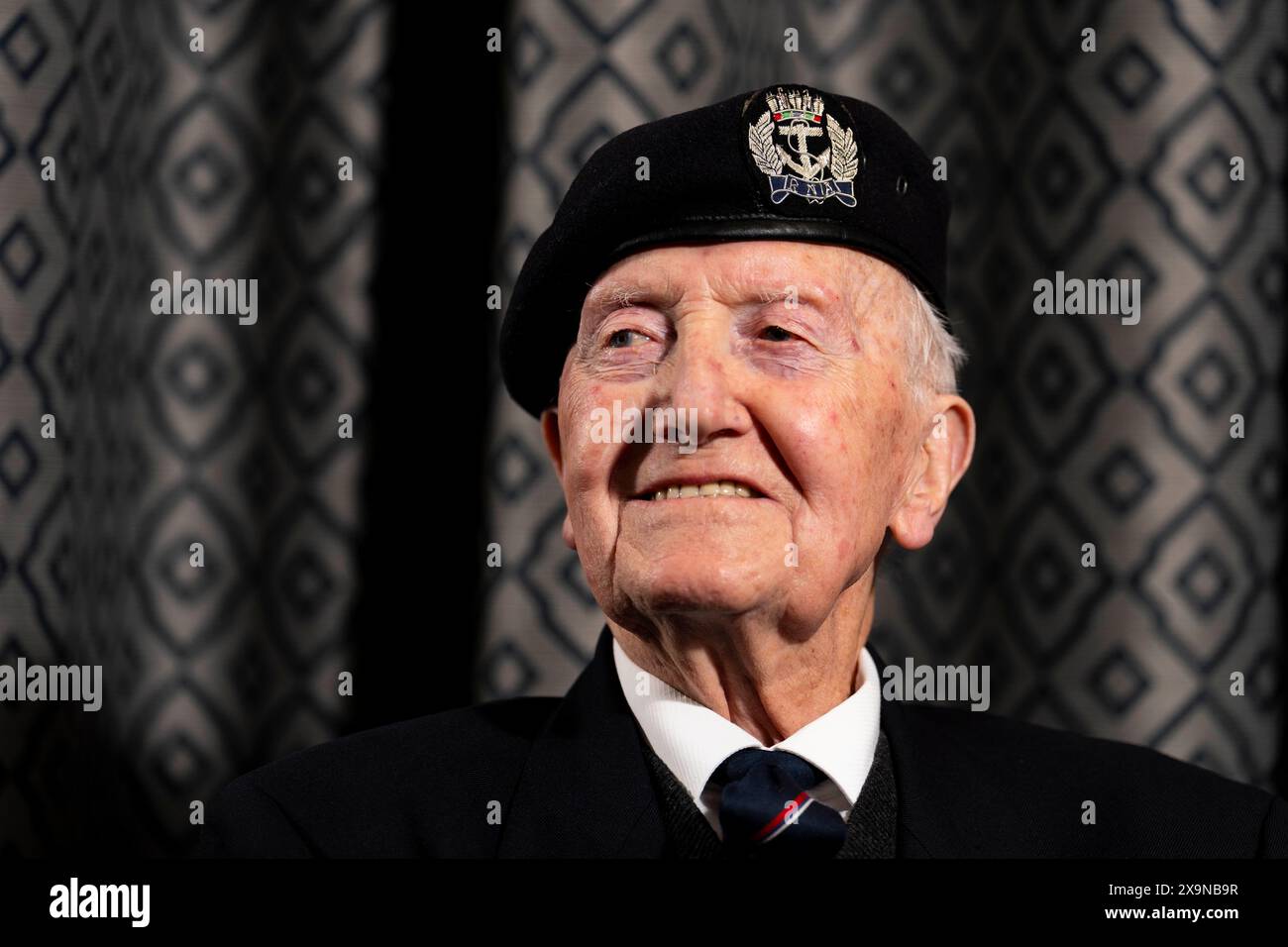 Veteran Stan Ford, 98, from Bath, an ambassador for the British ...