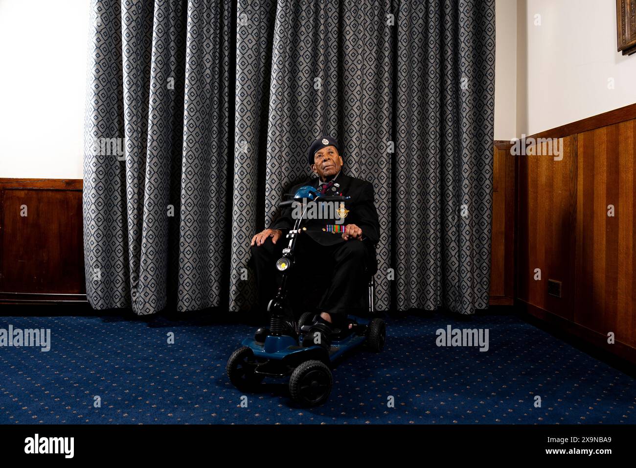 Normandy veteran Gilbert Clarke, who was born in Montego Bay, Jamaica ...