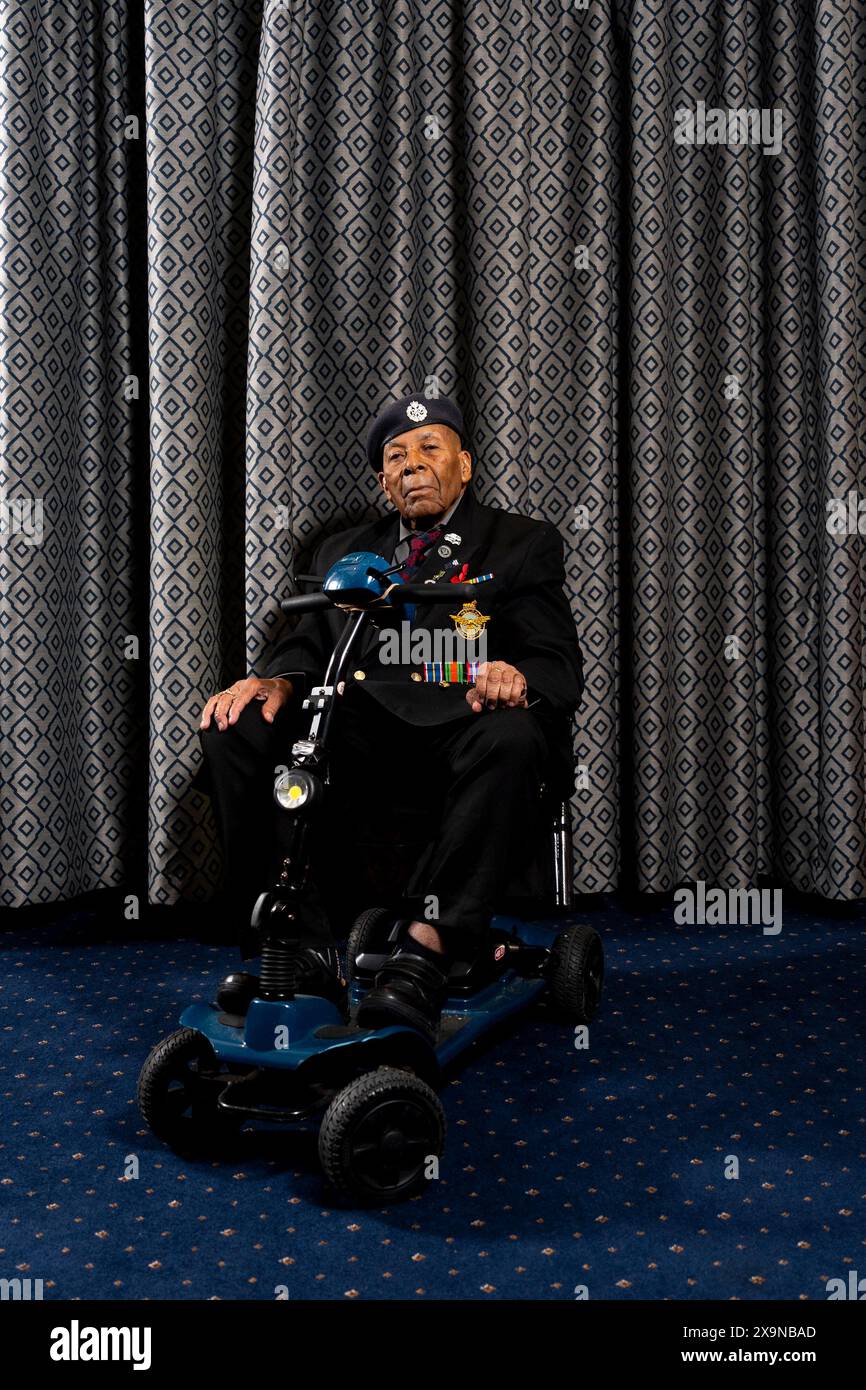 Normandy veteran Gilbert Clarke, who was born in Montego Bay, Jamaica ...