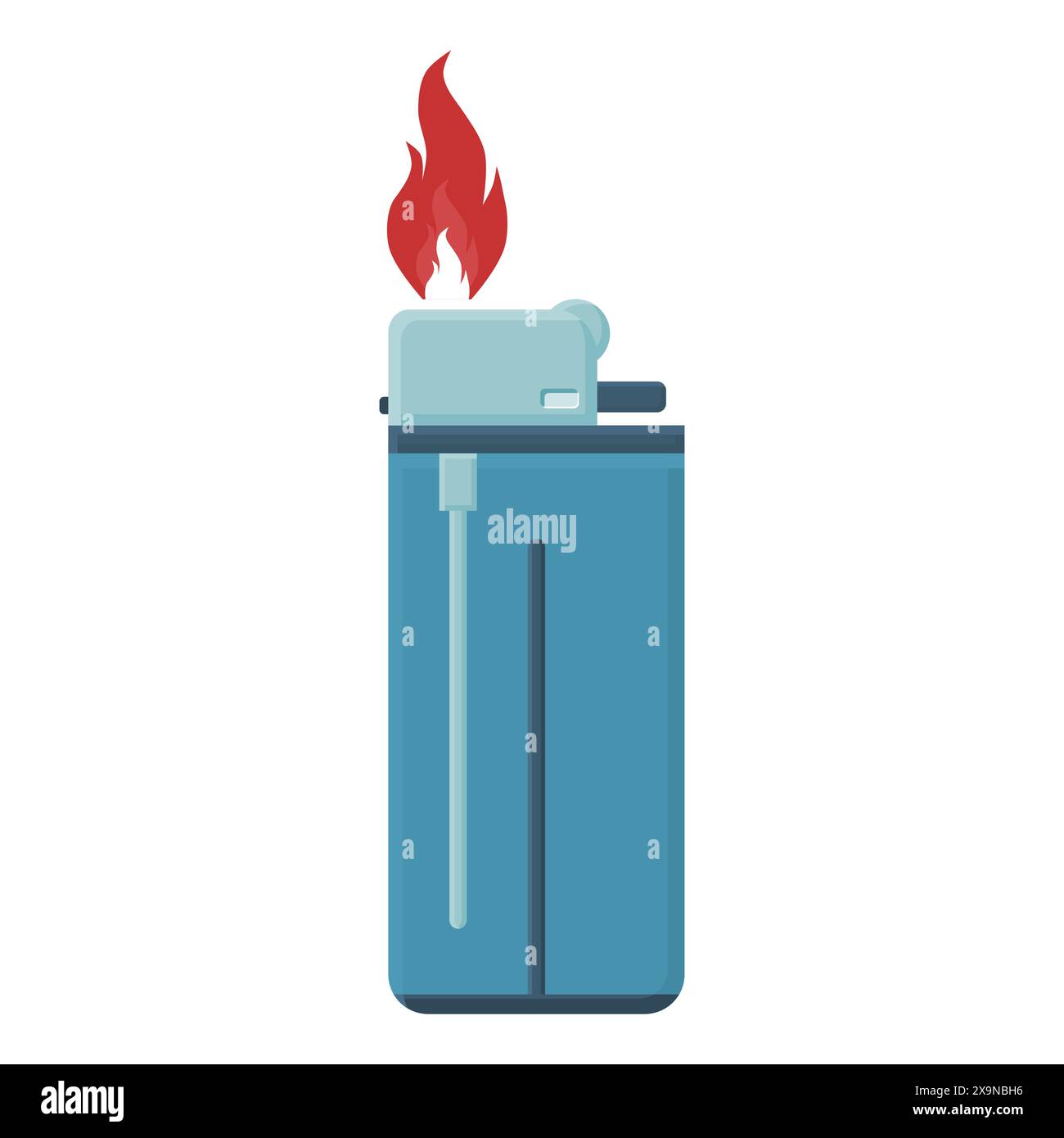 Lighted lighter Cut Out Stock Images & Pictures - Alamy