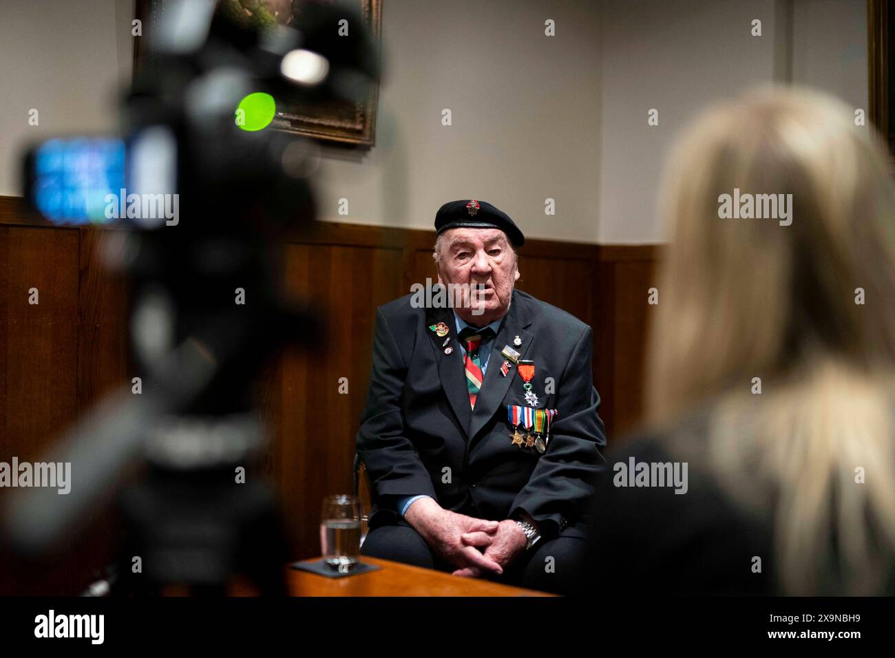 Normandy veteran Richard Aldred, 99, from Cornwall, who served as a ...