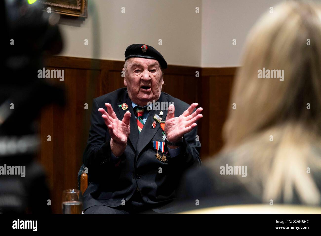 Normandy veteran Richard Aldred, 99, from Cornwall, who served as a ...