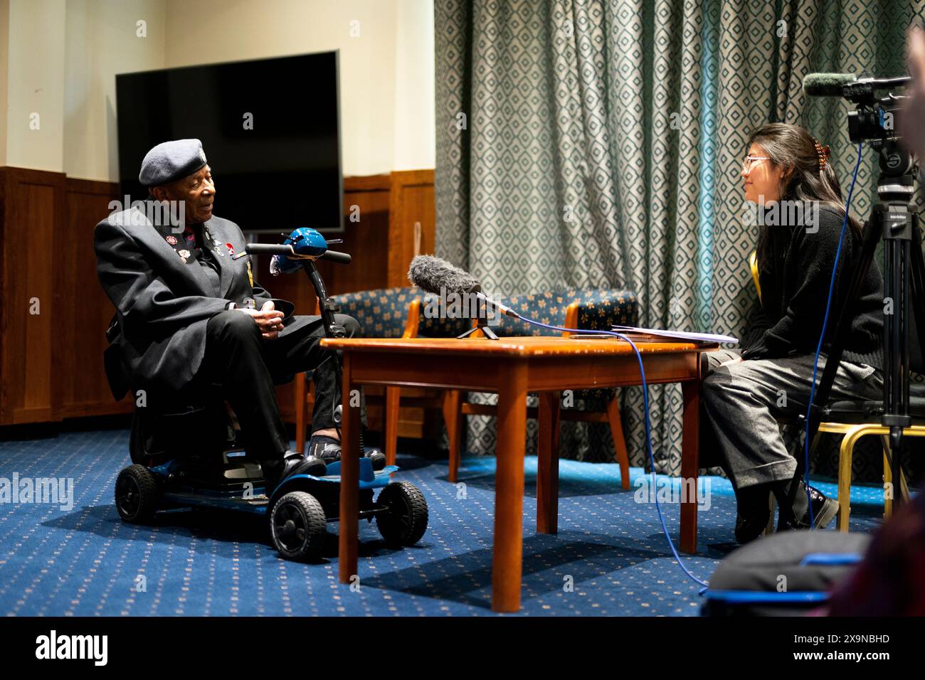 Normandy veteran Gilbert Clarke, who was born in Montego Bay, Jamaica ...