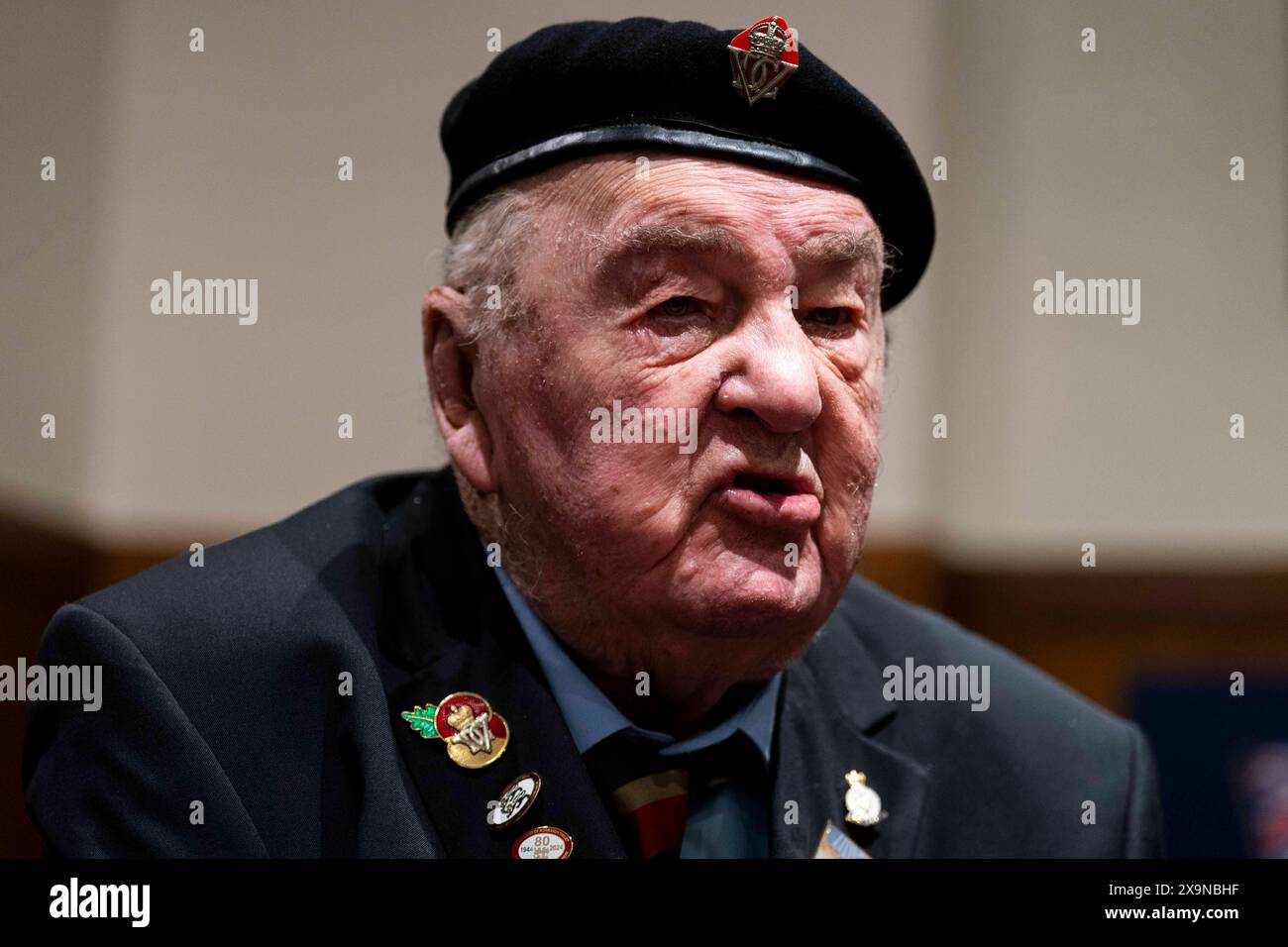 Normandy veteran Richard Aldred, 99, from Cornwall, who served as a ...