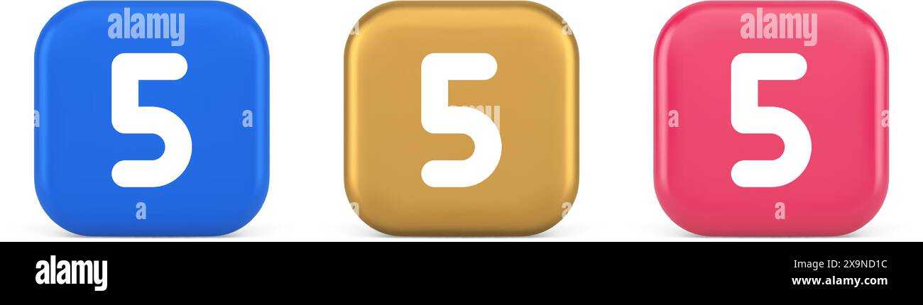 Five character calculator keyboard blue button financial counting 3d ...