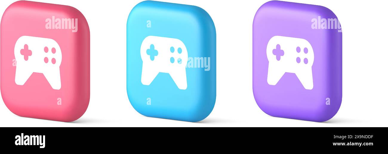 Gamepad Controller Virtual Gaming Connect Button Joystick Joypad Web