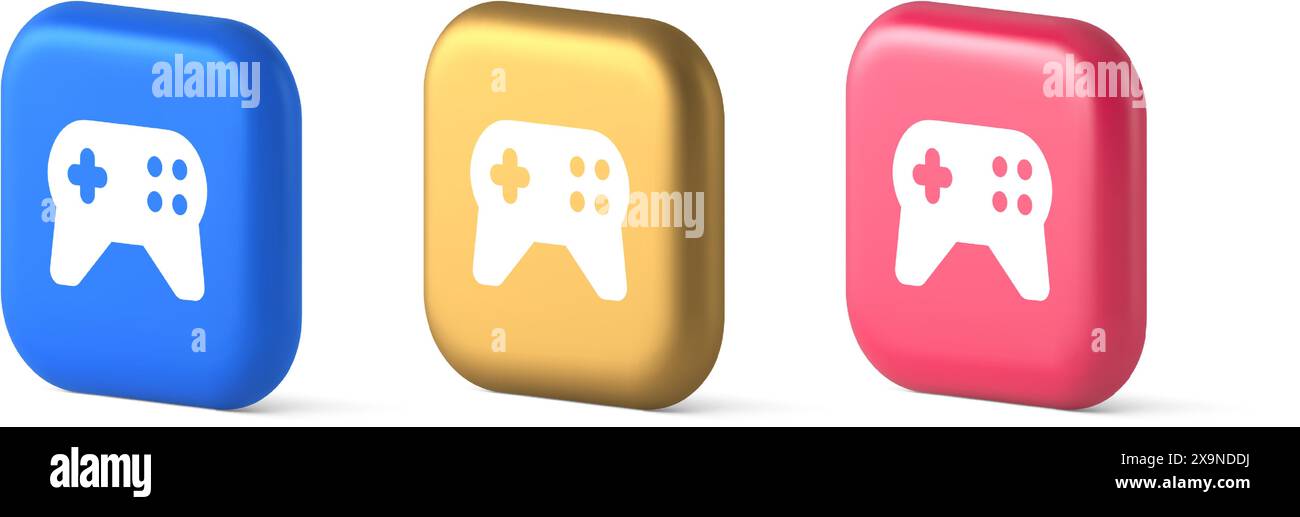 Gamepad controller virtual gaming connect button joystick joypad web ...