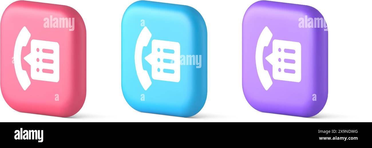 Phonebook handset important contact list info button phone call ...