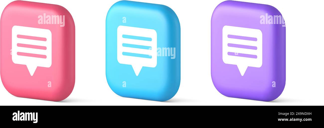 Chat box speech bubble button social networks texting internet ...