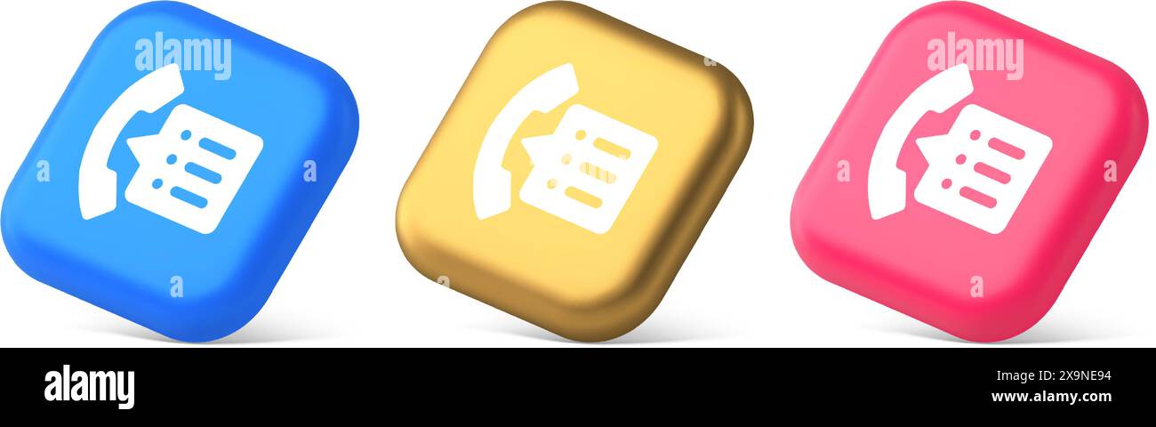 Phonebook handset important contact list info button phone call ...