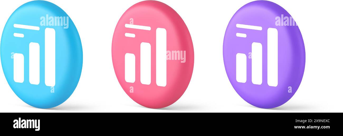 Bar graph business analyzing button diagram profit progress increase ...