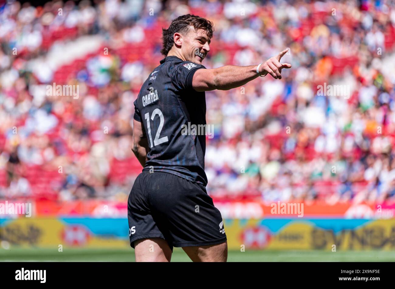 Madrid, Madrid, Spain. 1st June, 2024. Leroy Carter of New Zealand ...