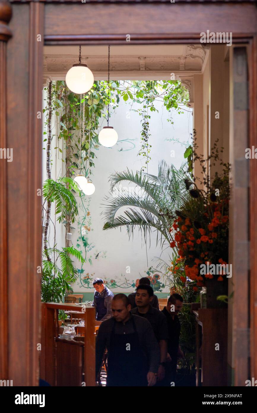 Rosetta Restaurant in Roma Norte in Mexico City, Mexico Stock Photo - Alamy