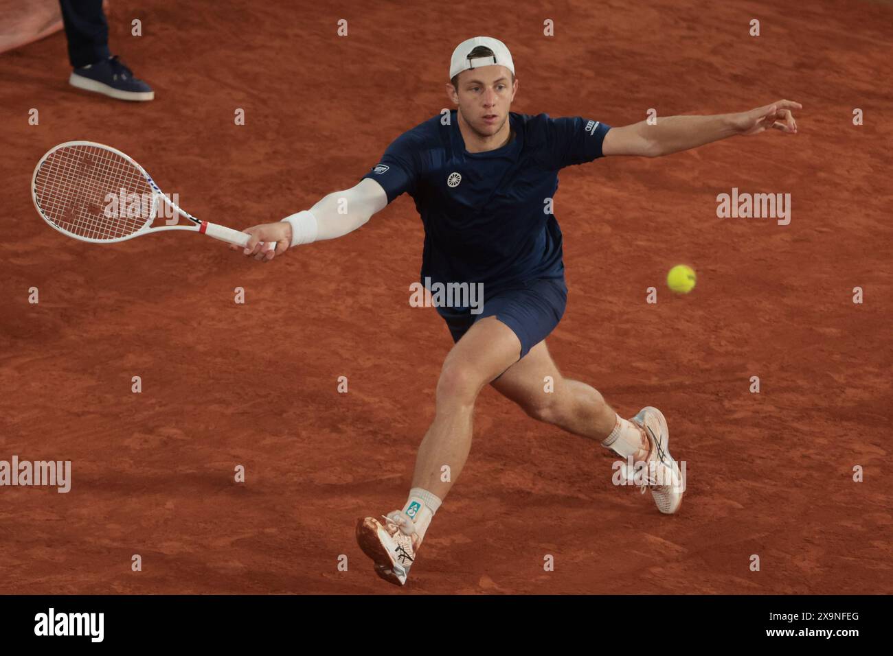Tallon Griekspoor of Netherlands during the 2024 French Open, Roland-Garros 2024, Grand Slam ...