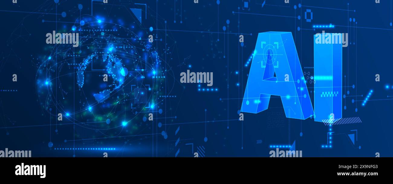 Abstract Artificial intelligence. Cloud computing. Machine learning ...