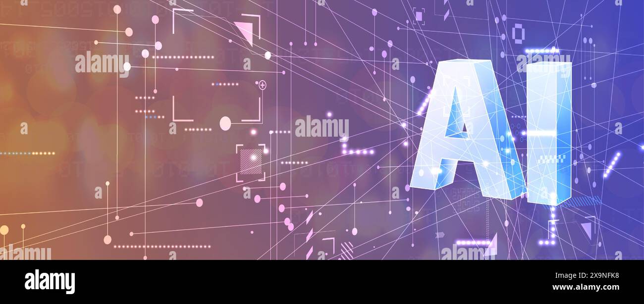 Abstract Artificial intelligence. Cloud computing. Machine learning ...