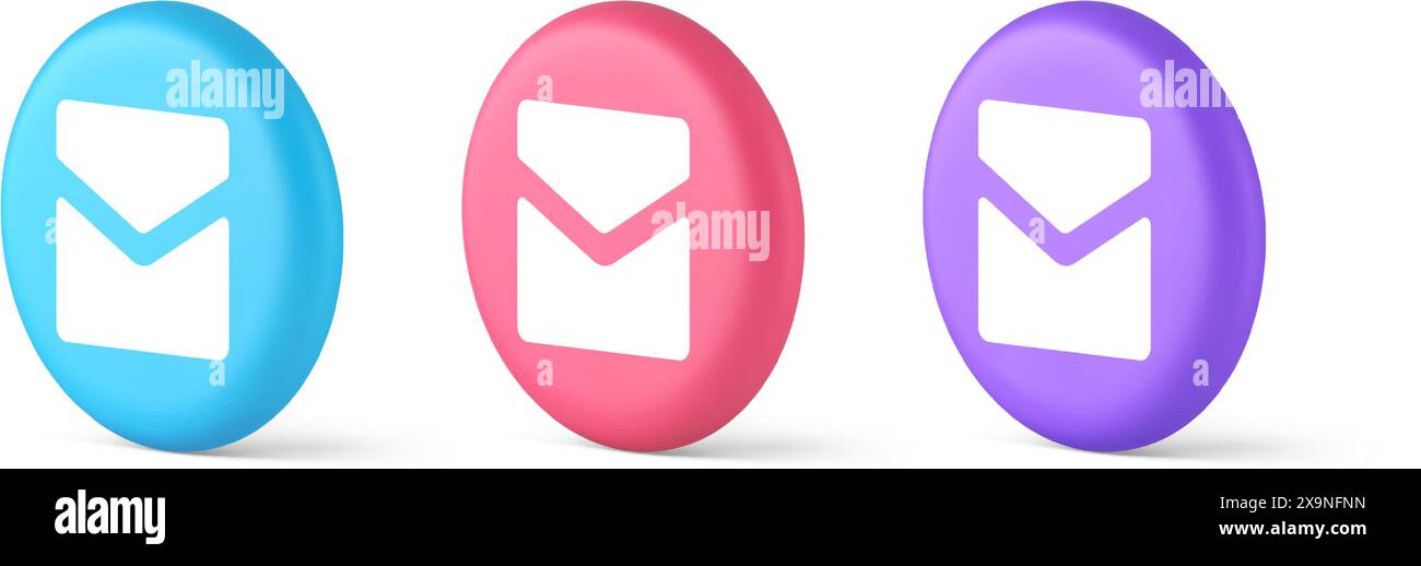 Email letter incoming message closed envelope mobile application button ...