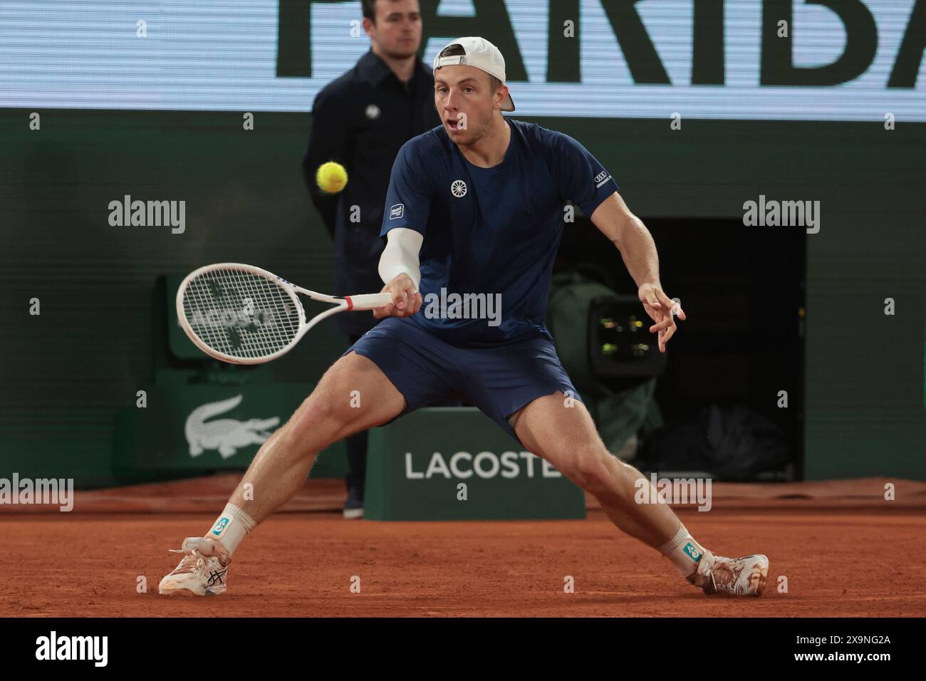 Tallon Griekspoor of Netherlands during the 2024 French Open, Roland-Garros 2024, Grand Slam ...