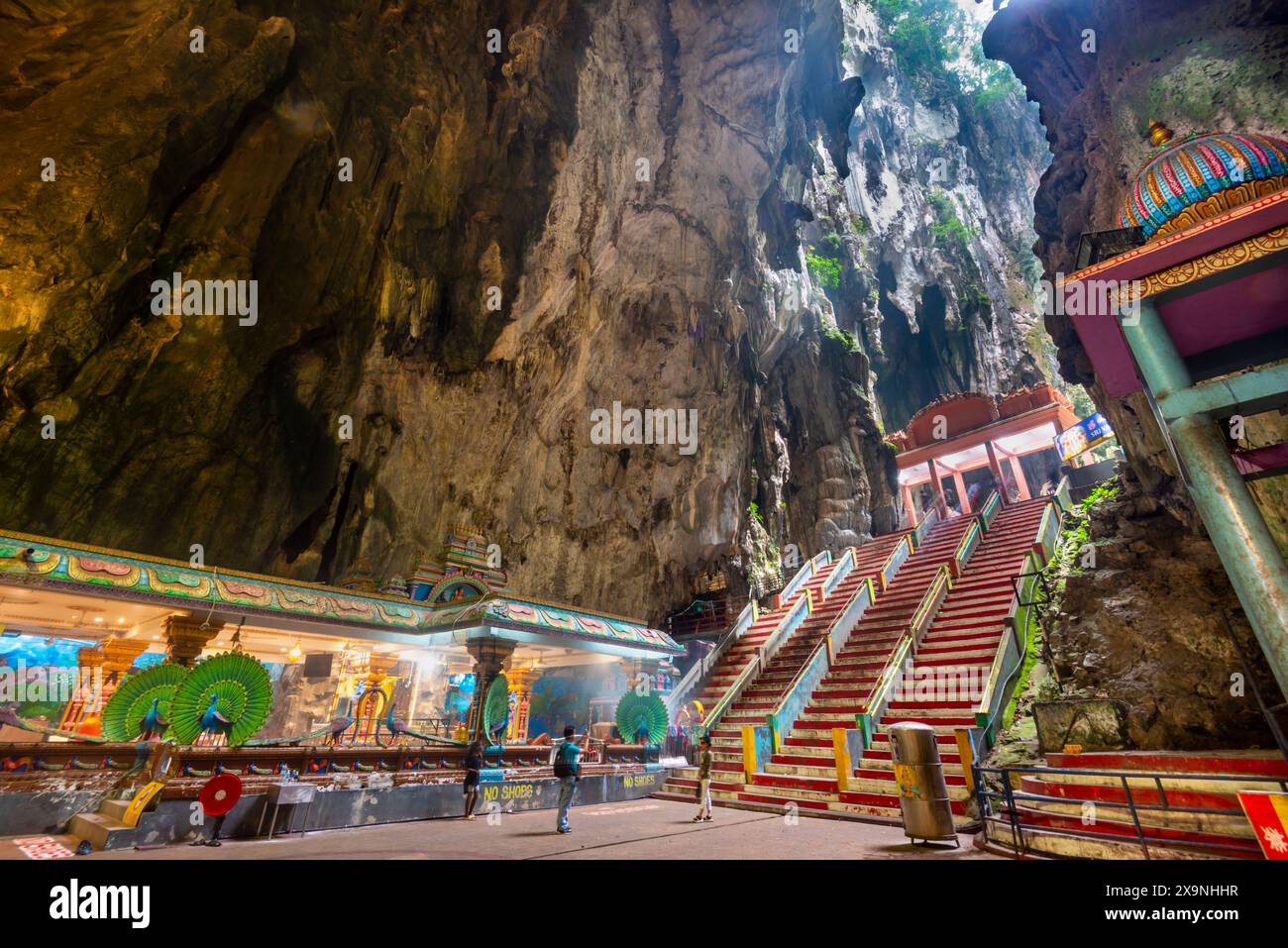 Kuala Lumpur, Malaysia-April 17 2023:Visitors walk around inside the ...