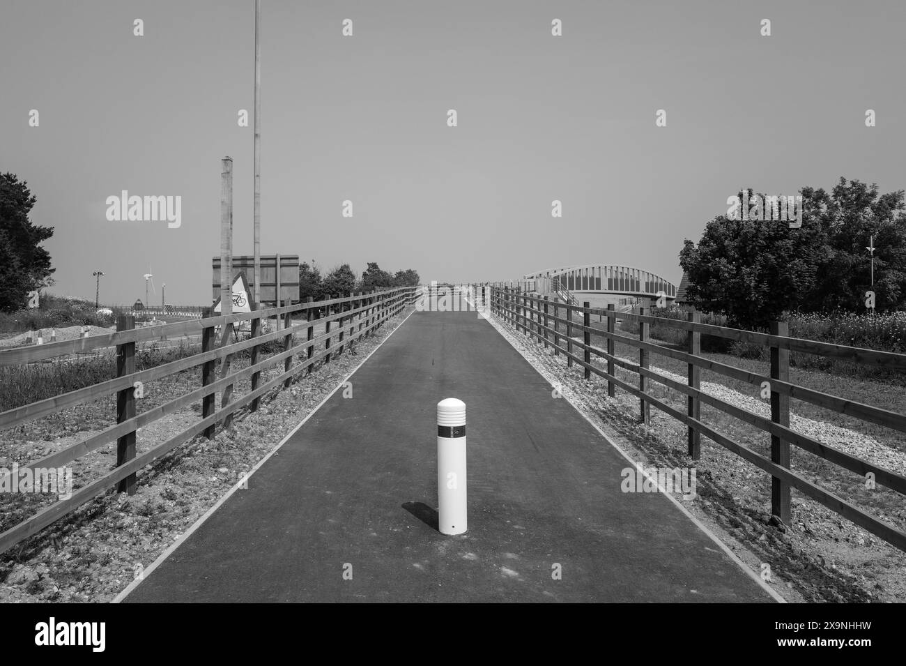 CHIVERTON ROUNDABOUT REPLACEMENT FLYOVER BRIDGE A30 BYPASS Stock Photo ...