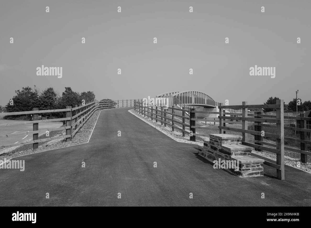 CHIVERTON ROUNDABOUT REPLACEMENT FLYOVER BRIDGE A30 BYPASS Stock Photo ...