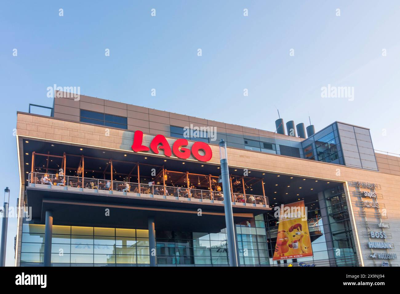 shopping mall LAGO Konstanz Bodensee, Lake Constance Baden-Württemberg ...