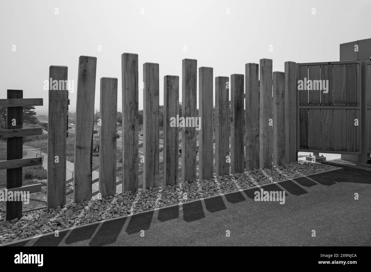 CHIVERTON ROUNDABOUT REPLACEMENT FLYOVER BRIDGE A30 BYPASS Stock Photo ...