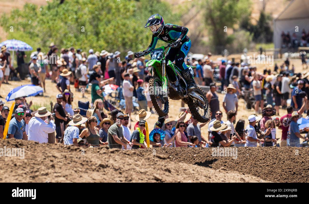 June 01 2024 Sacramento, CA USA Levi Kitchen.Monster Energy Pro Circuit ...
