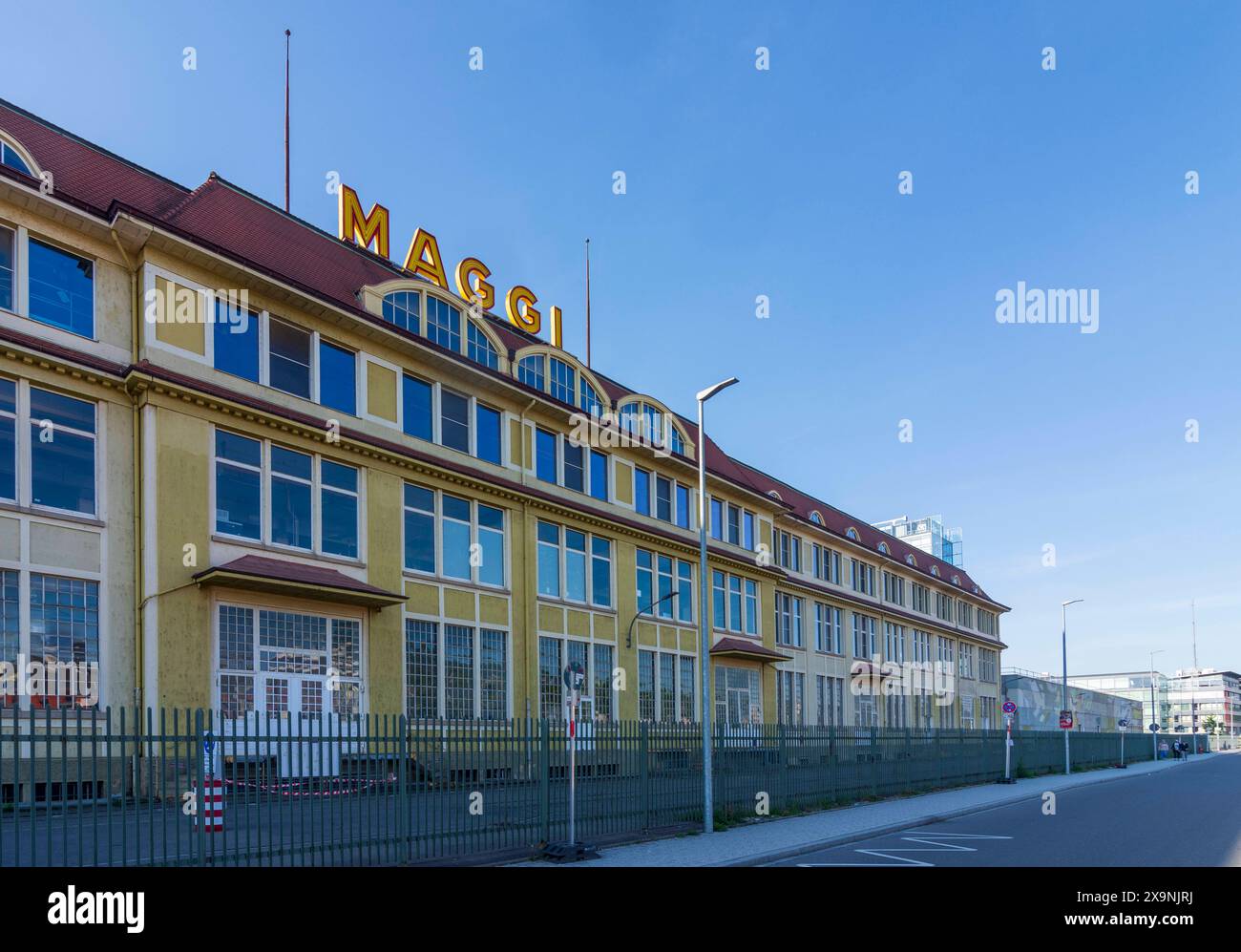 Maggi factory Singen Hohentwiel Bodensee, Lake Constance Baden ...