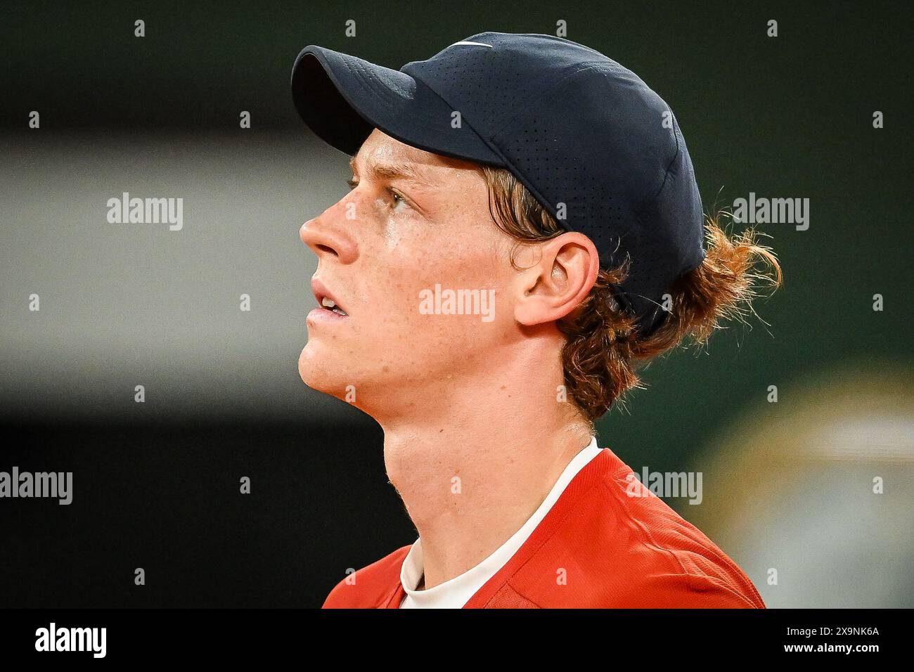 Paris, France, France. 31st May, 2024. Jannik SINNER of Italy during ...