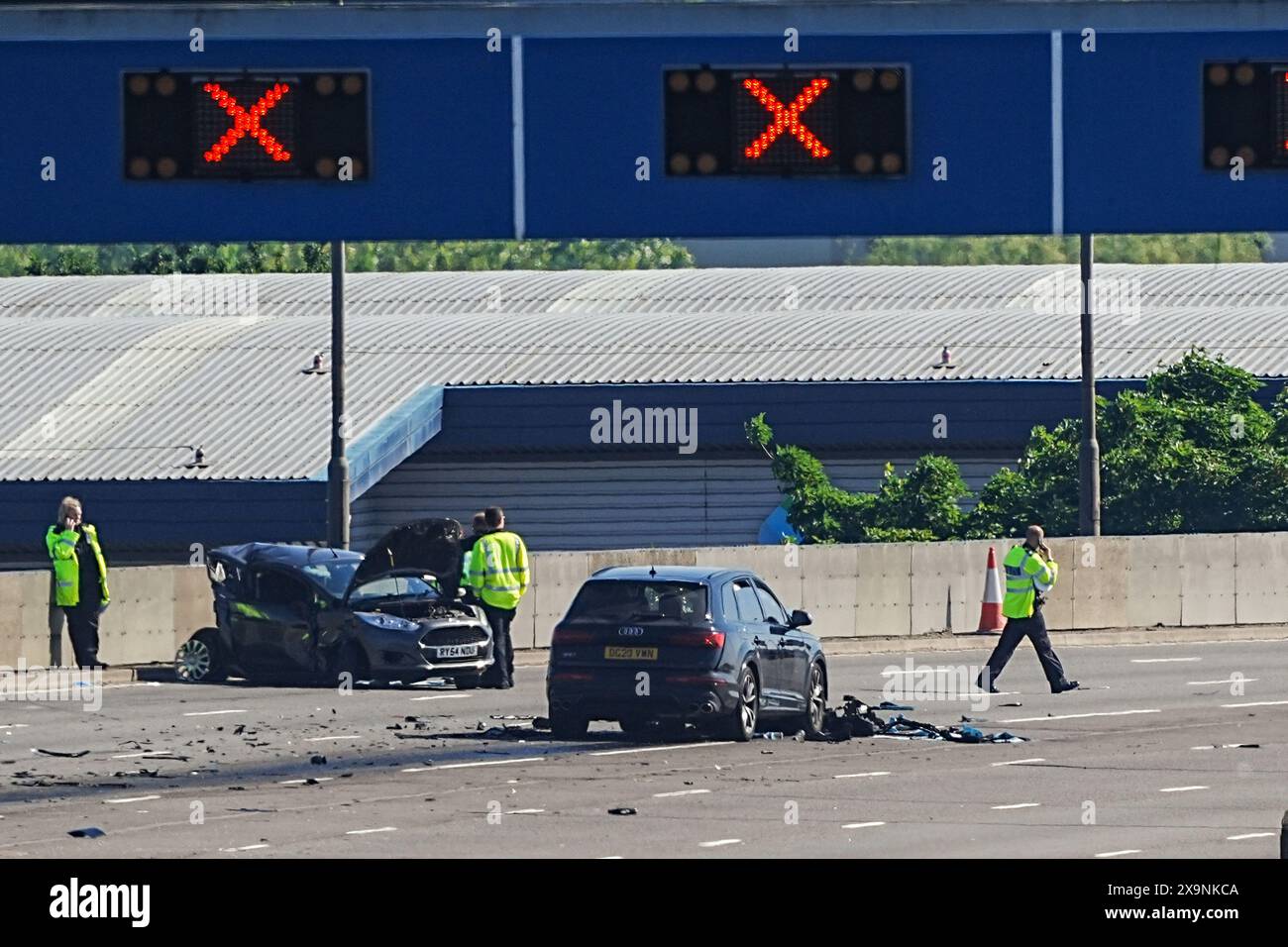 Birmingham, UK. 02nd June, 2024. A38M Aston Expressway, Birmingham ...