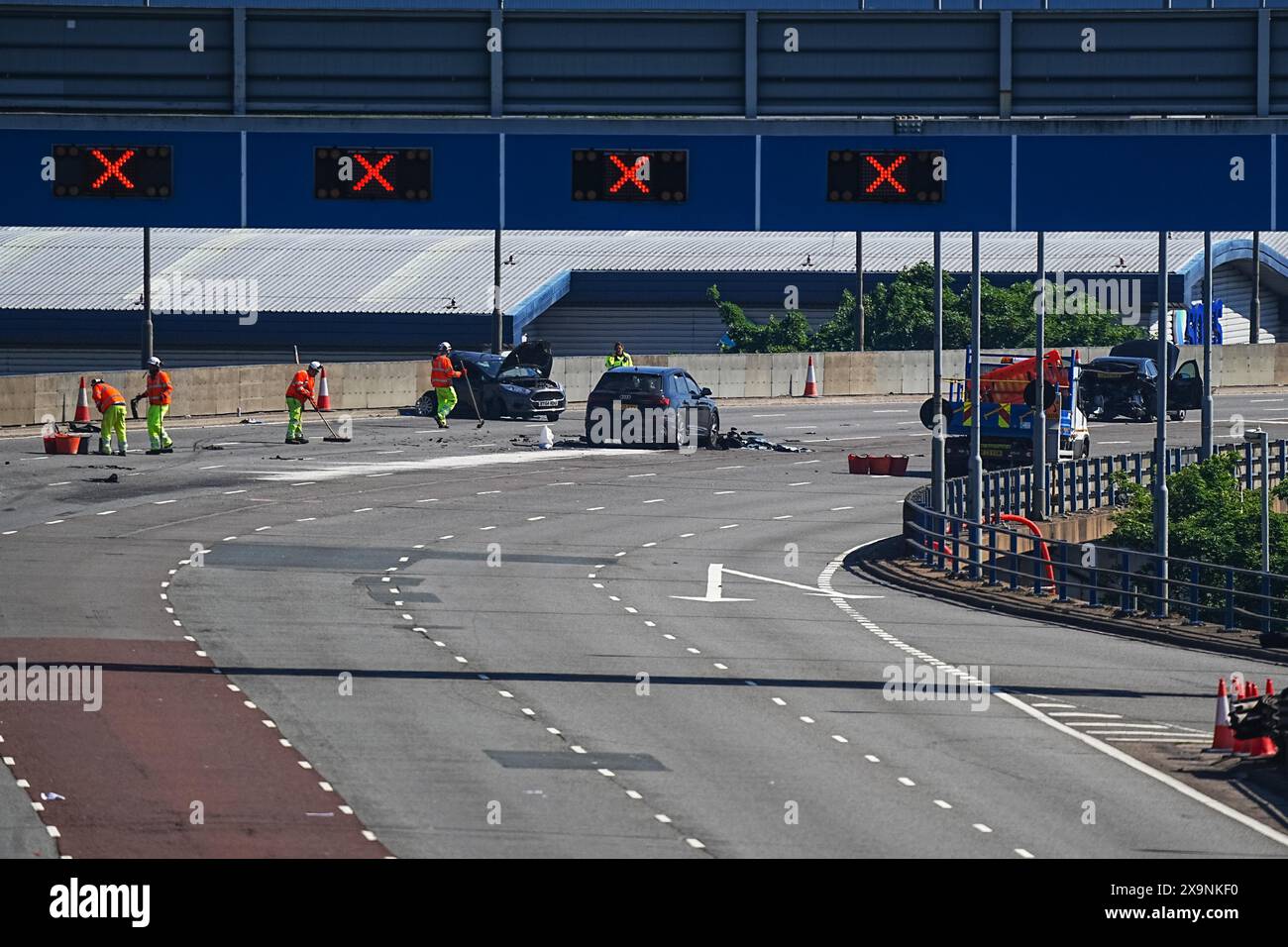 A38M Aston Expressway, Birmingham, June 2nd 2024 - Birmingham’s A38M ...