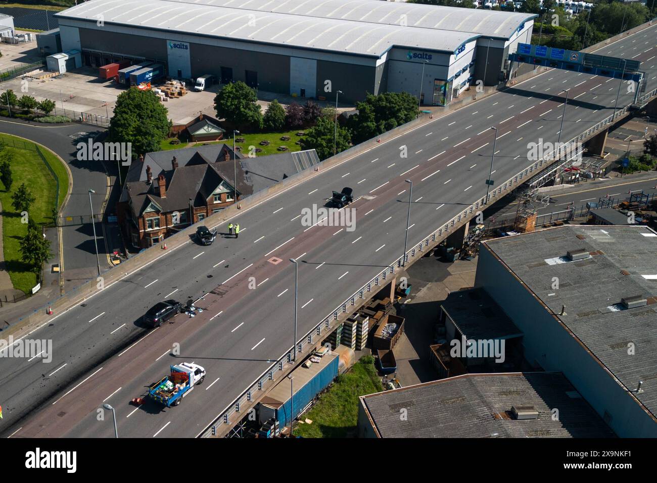 M6 driver motorway vehicle hi-res stock photography and images - Alamy