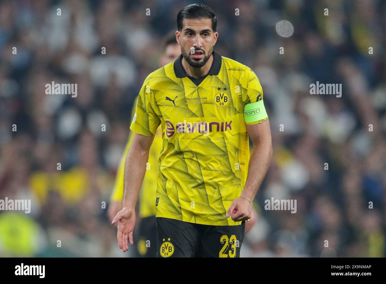 London, UK. 01st June, 2024. Emre Can of Borussia Dortmund seen during ...