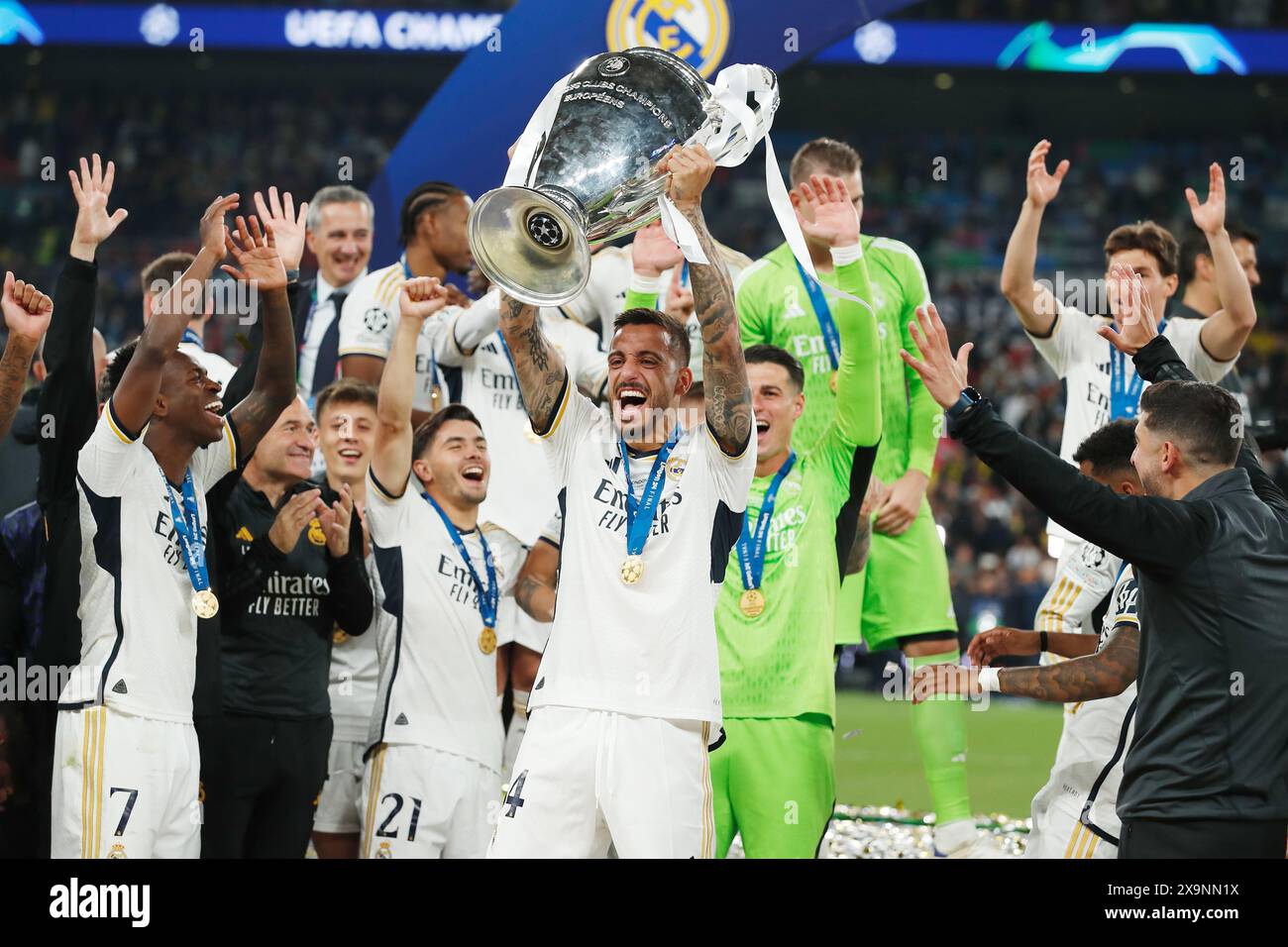 Joselu (Real), JUNE 1, 2024 - Football / Soccer : Joselu celebrate ...