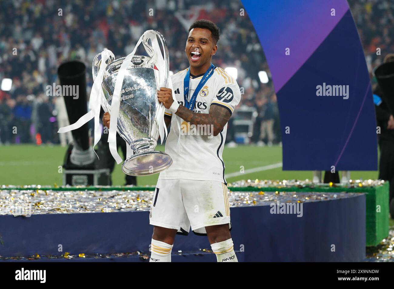 London, UK. 1st June, 2024. Rodrygo Goes (Real) Football/Soccer ...