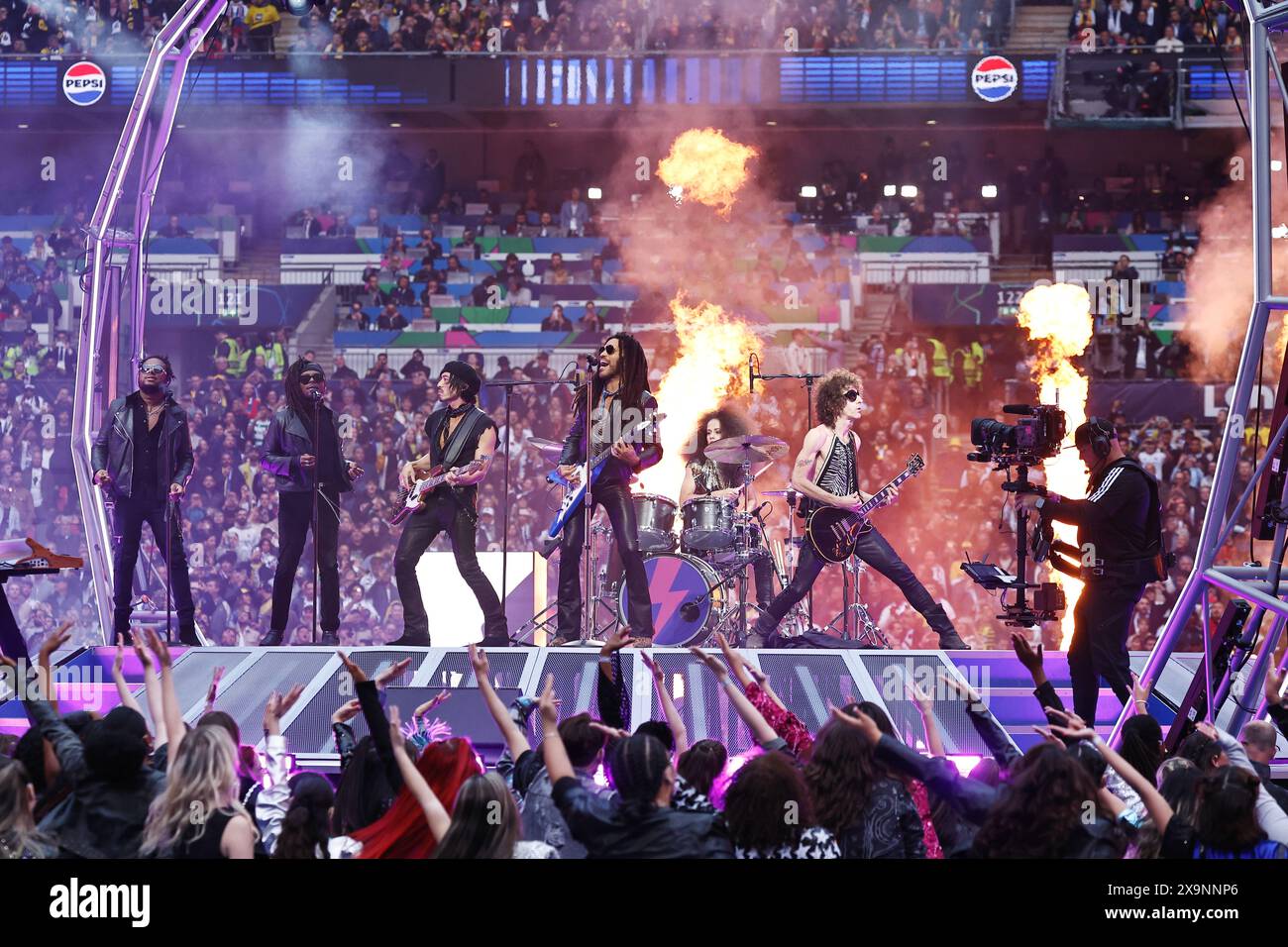 General view of openning show, JUNE 1, 2024 - Football / Soccer : Leny ...