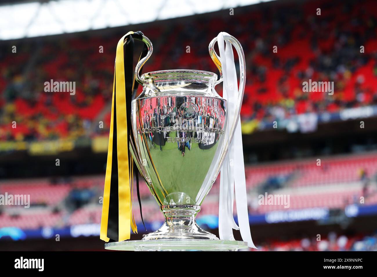 London, UK. 1st June, 2024. General view of Trophy Football/Soccer ...