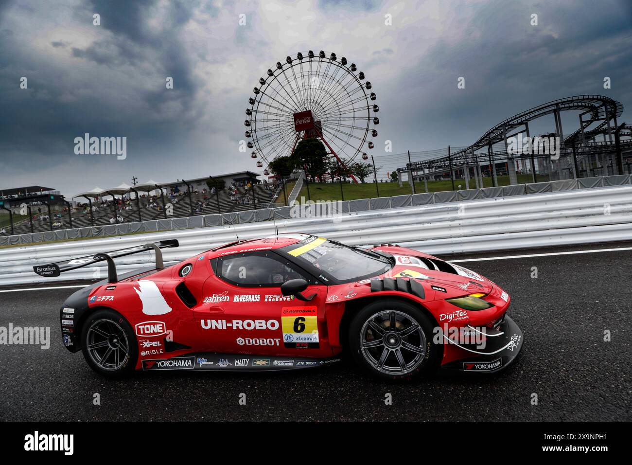 06 KATAYAMA Yoshiaki (jpn), MERHI Roberto (spa), Team LeMans, Ferrari ...