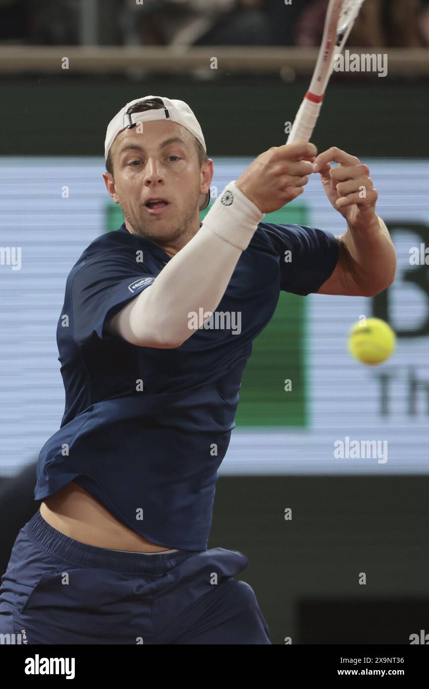 Tallon Griekspoor of Netherlands during the 2024 French Open, Roland ...
