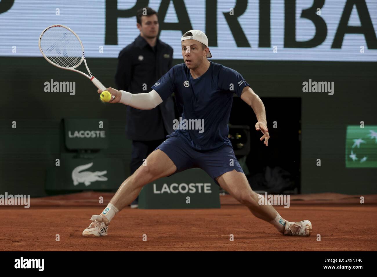 Tallon Griekspoor of Netherlands during the 2024 French Open, Roland-Garros 2024, Grand Slam ...