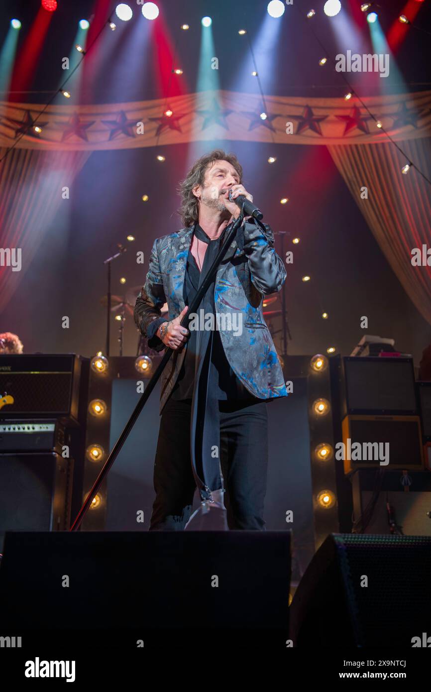 American band, The Black Crowes, performing at the Uber Eats Music ...