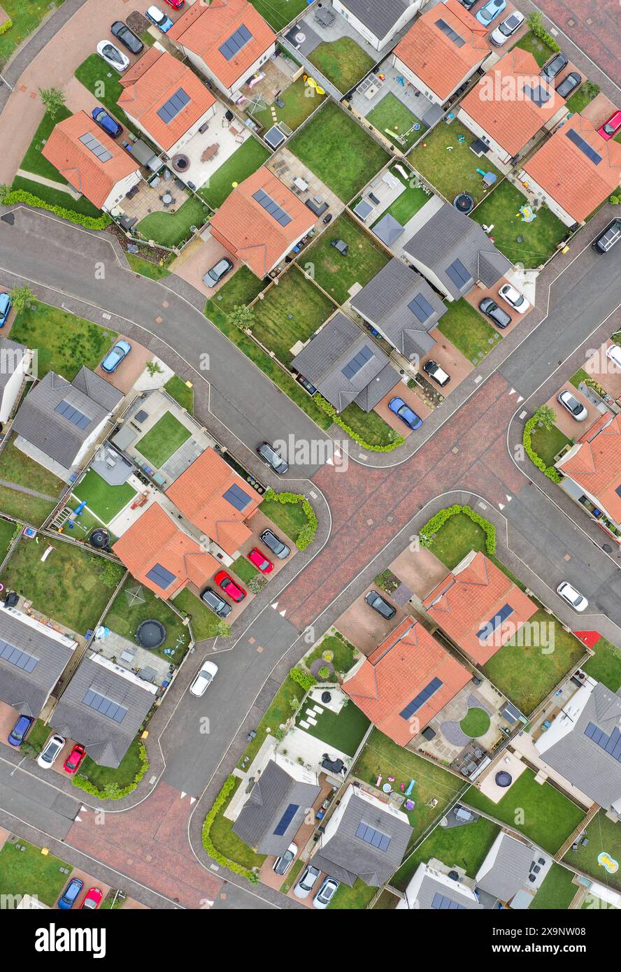 New housing development at Dargavel in Bishopton Stock Photo - Alamy